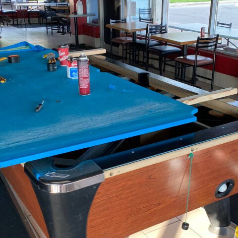Pool Table Felt Replacement | North Player