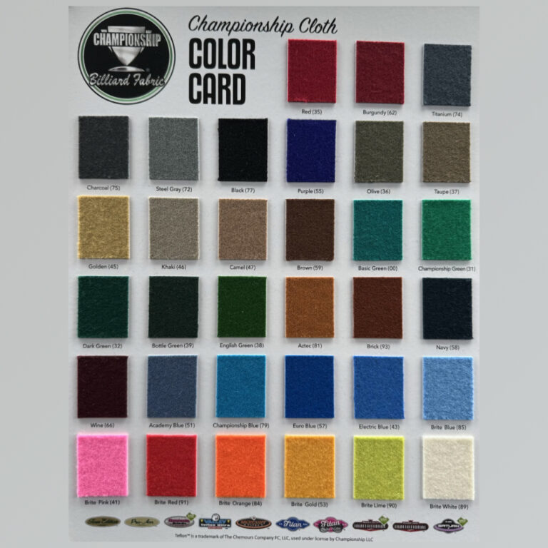 9' Rasson Acurra Professional Competition Pool Table | North Player