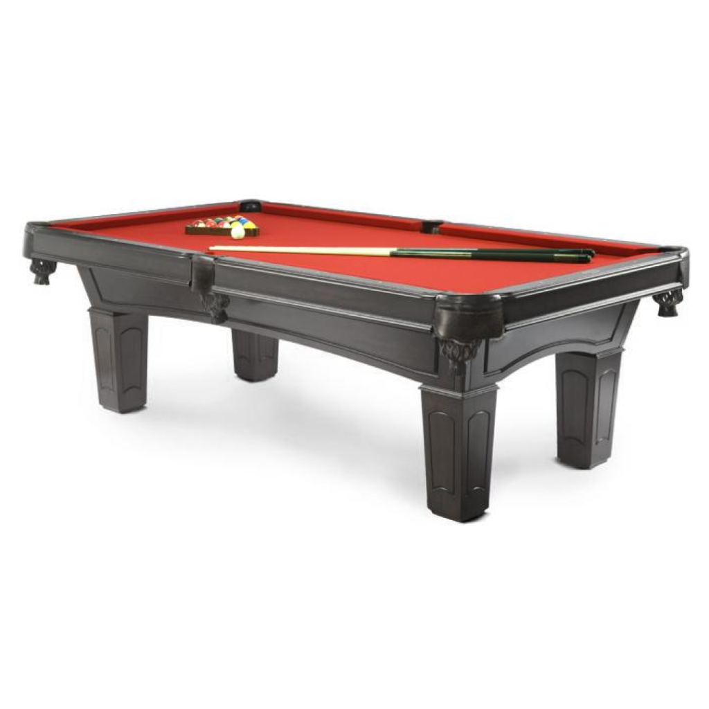 7-9' Ascot Black Majestic Pool Table | North Player